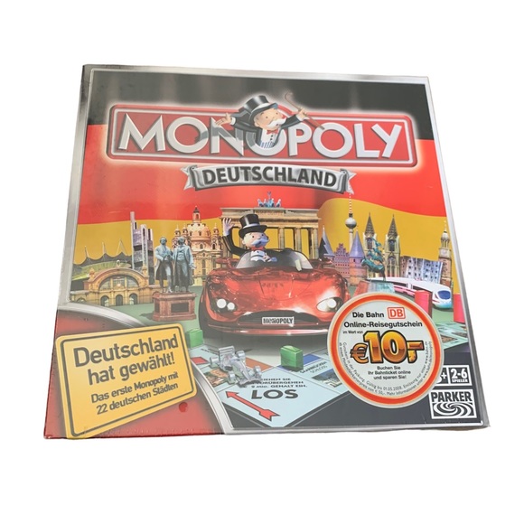 Hasbro | Games | Hasbro Monopoly Deutschland German Board Game | Poshmark